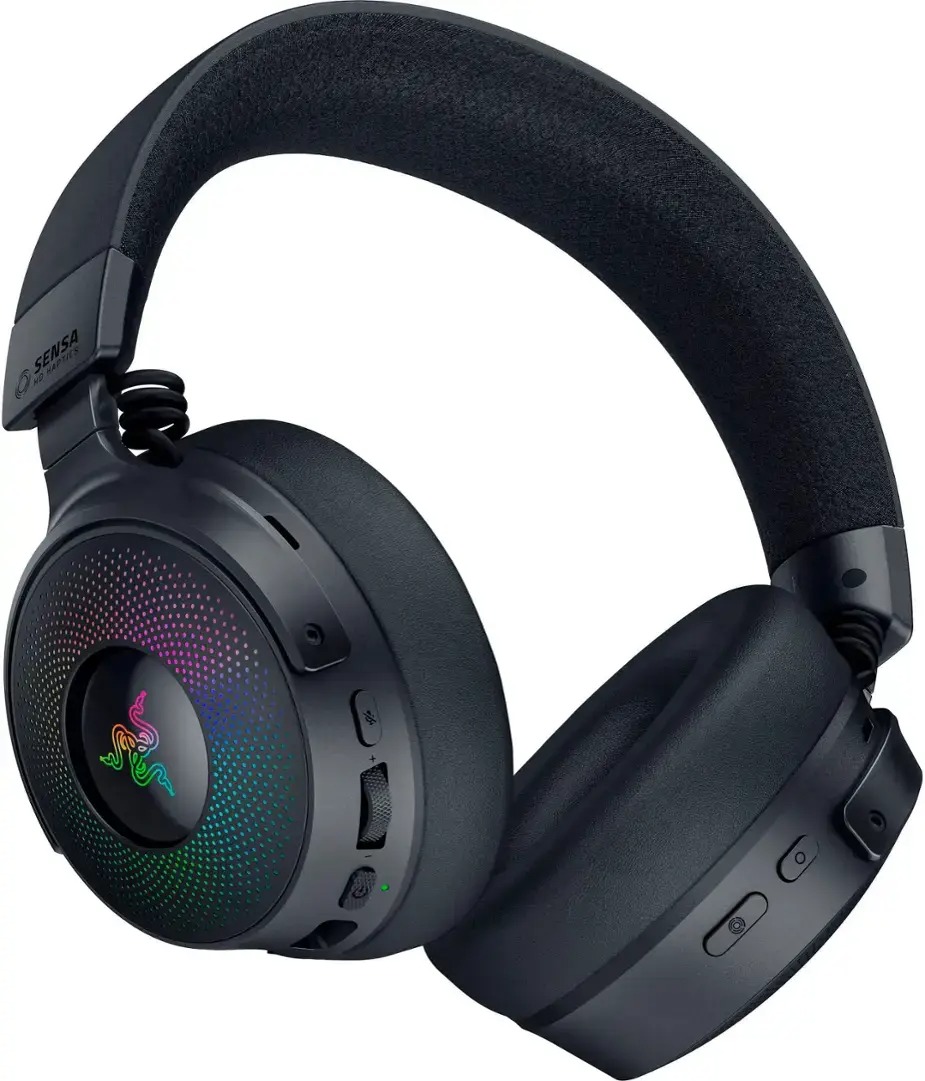 Razer KRAKEN V4 Pro - Wireless 7.1 RGB Gaming Headset - Sound Card ...